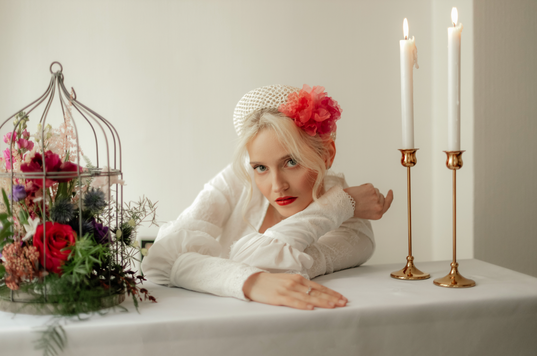 Un mariage vintage et intimiste à Paris – Atelier Alexandra Fabbri